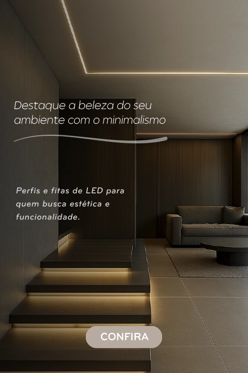 Perfil Tabica Aluminio Branco Para Fita De Led 2m - Yamamura