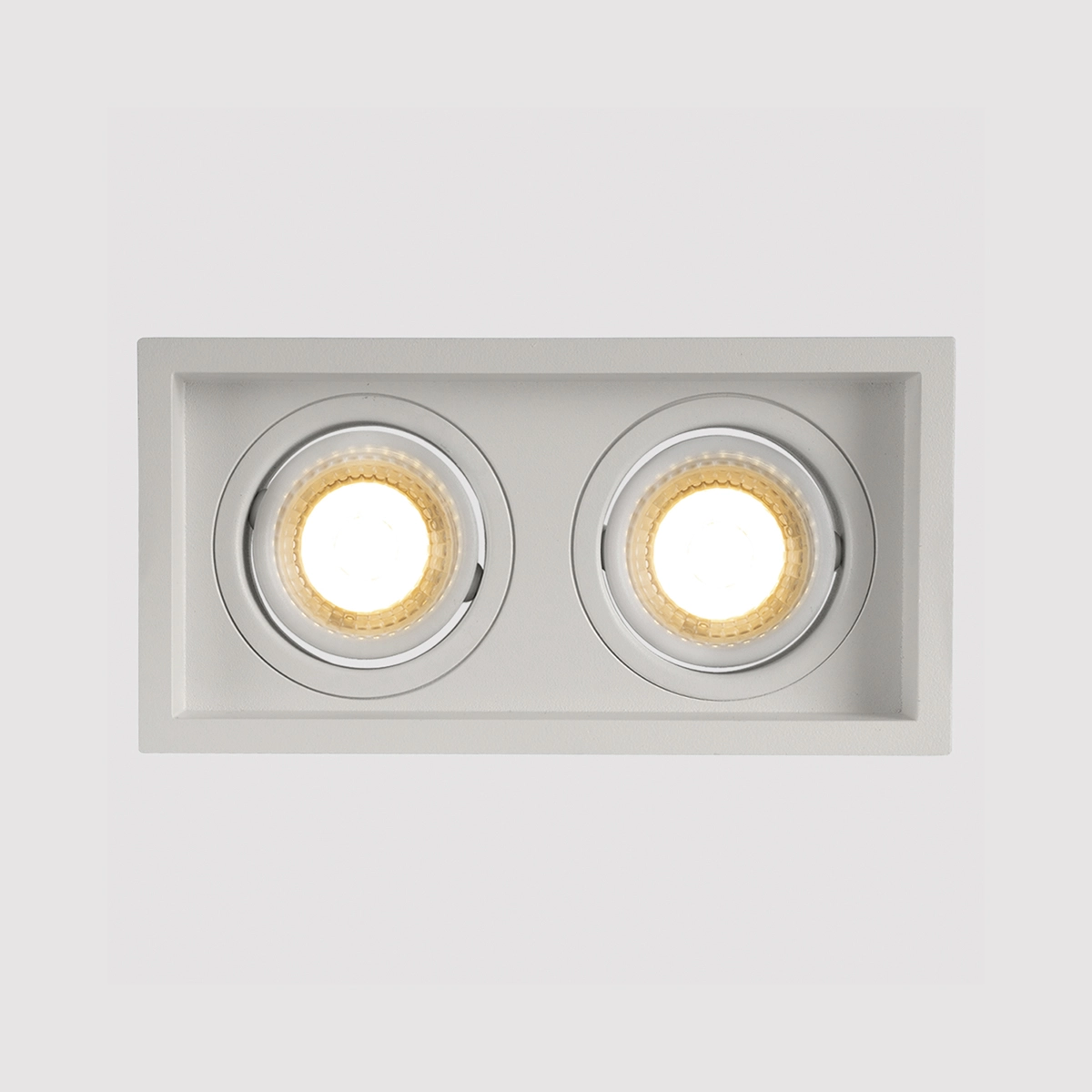 Plafon Embutir Recuado Retangular Aluminio 14,7cm Edge - Yamamura